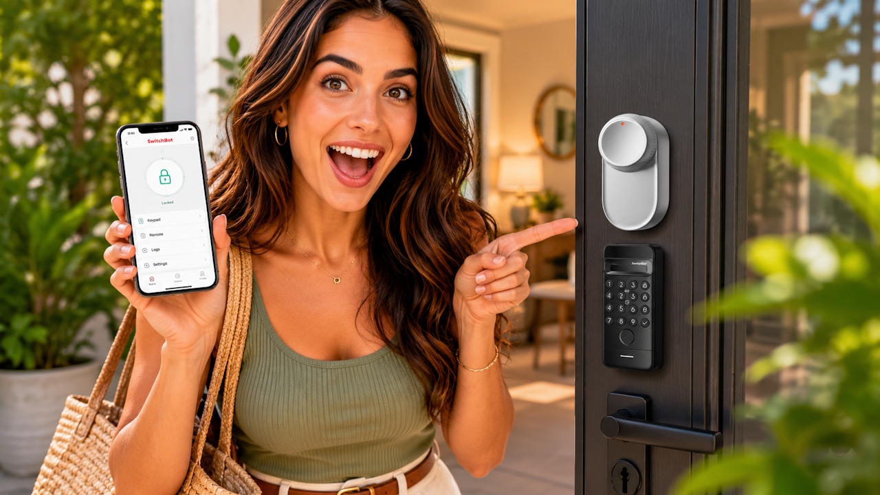 SwitchBot Smart Lock Pro, super sconto e prezzo di 142€ per la ...